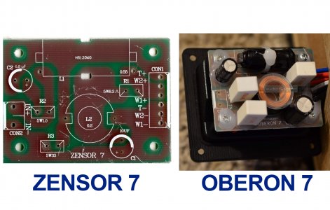Dali Oberon 7 - crossover elements | HiFiVision.com