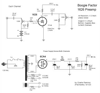 Glo-Tone Boogie Factor 1626 Tube Preamp | HiFiVision.com