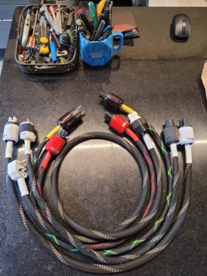 DIY custom length power cords for HT: | HiFiVision.com